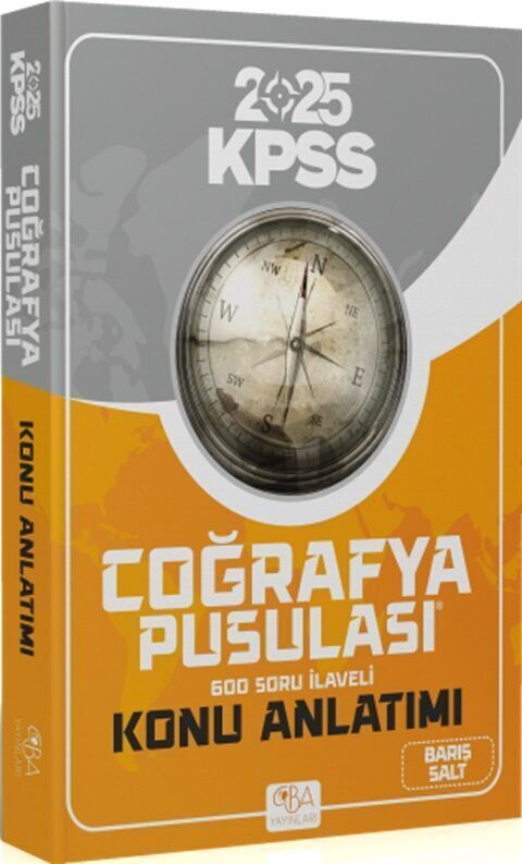 2025 KPSS Coğrafya Pusulası Konu Anlatımlı CBA Akademi | Akm Kitap